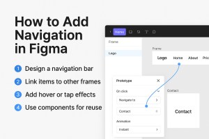 How to Add Navigation in Figma (Clickable Menus, Links, and Flows ...