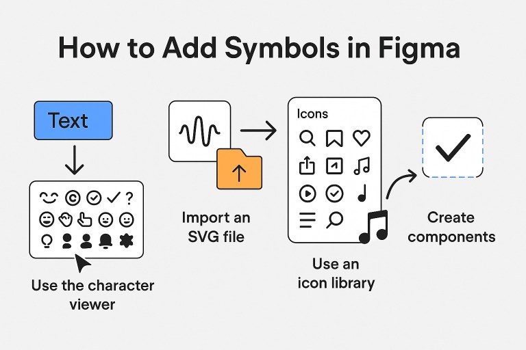 How to Add Symbols in Figma – Designilo