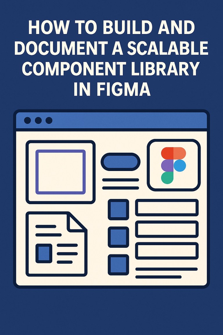 How to Build and Document a Scalable Component Library in Figma – Designilo