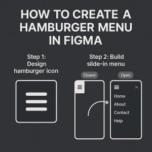 How to Create a Hamburger Menu in Figma – Designilo