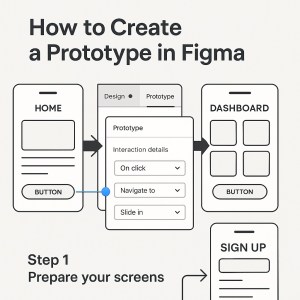 How to Create a Prototype in Figma (From Static Screens to Interactive ...