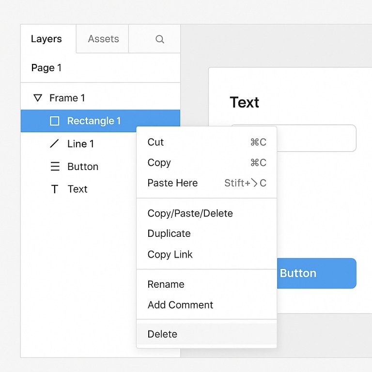 How to Delete a Layer in Figma – Designilo