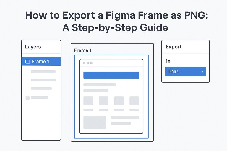 How to Export a Figma Frame as PNG – Designilo