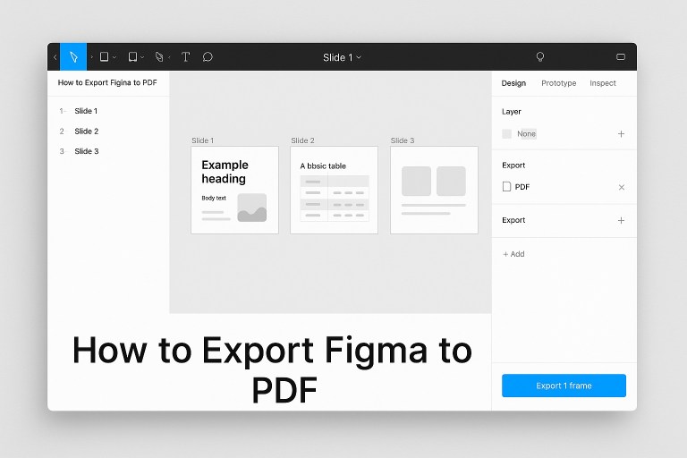 How to Export Figma to PDF – Designilo