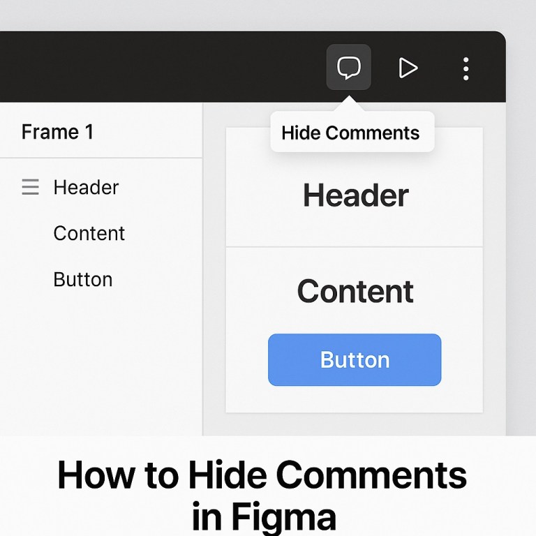 How to Hide Comments in Figma – Designilo