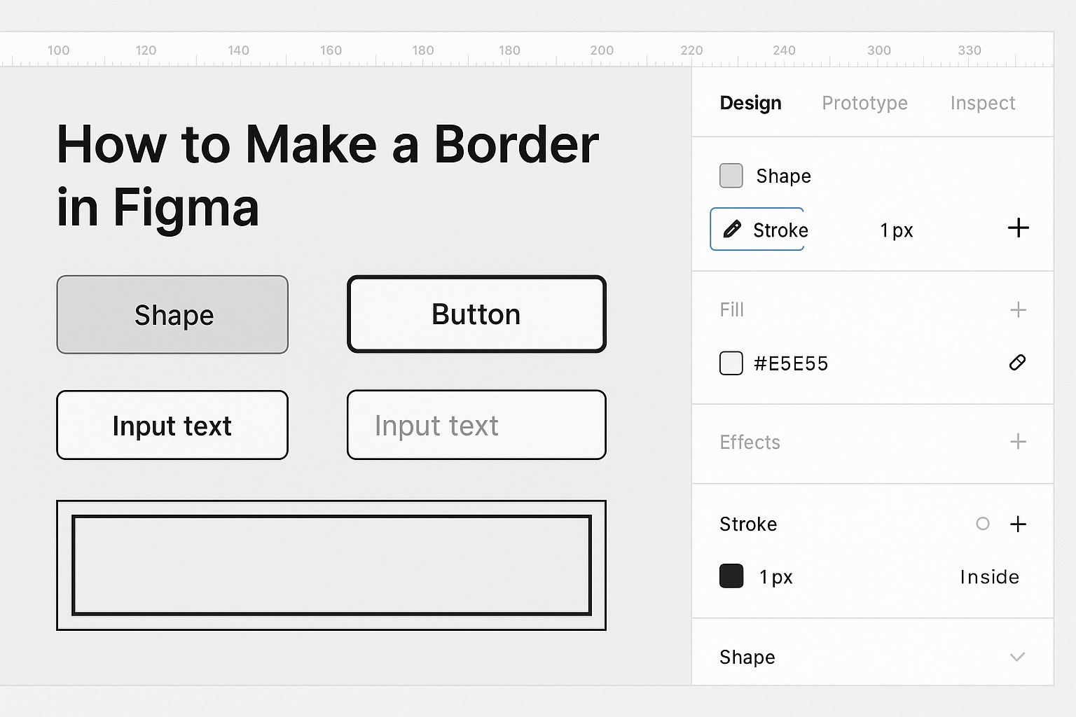 How to Make a Border in Figma – Designilo