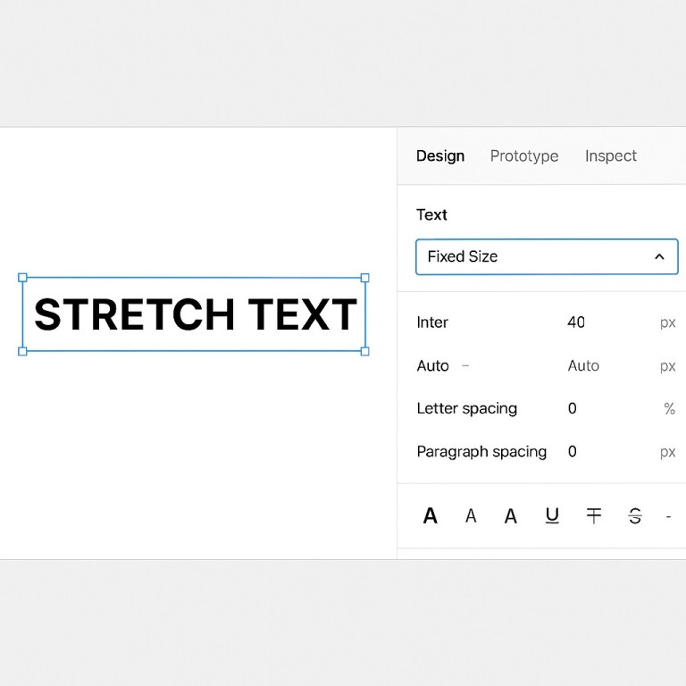 How to Stretch Text in Figma – Designilo