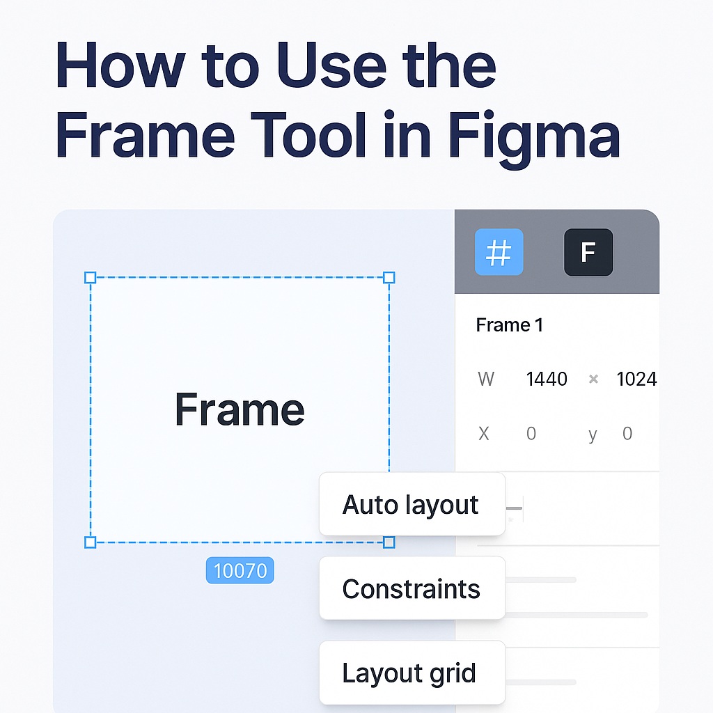 How to Use the Frame Tool in Figma – Designilo
